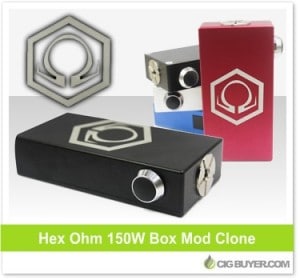Hex Ohm 150W Mod Clone - $31.66 | CigBuyer.com