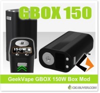 Geekvape GBOX 150W Box Mod - $69.99 | CigBuyer.com