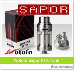 Wotofo Sapor RTA Tank - $9.75 | CigBuyer.com