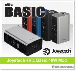 Joyetech eVic Basic 40W Mod - $21.99 | CigBuyer.com