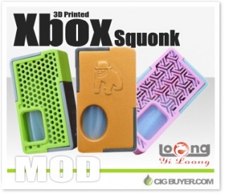 YiLoong SQ Xbox 3D-Printed Mechanical Squonk Mod - $35.99 | CigBuyer.com