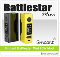 Smoant Battlestar Mini 80W Box Mod - $25.39 | CigBuyer.com