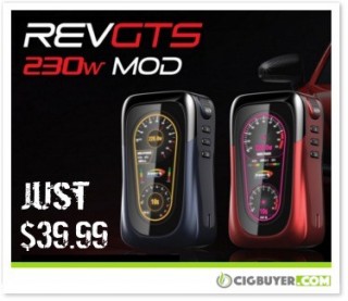 REV-Tech GTS 230W Box Mod - ONLY $39.99!!! | CigBuyer.com