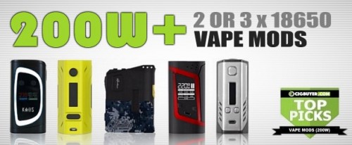 TOP PICKS: The Best Vape / Box Mods | CigBuyer.com